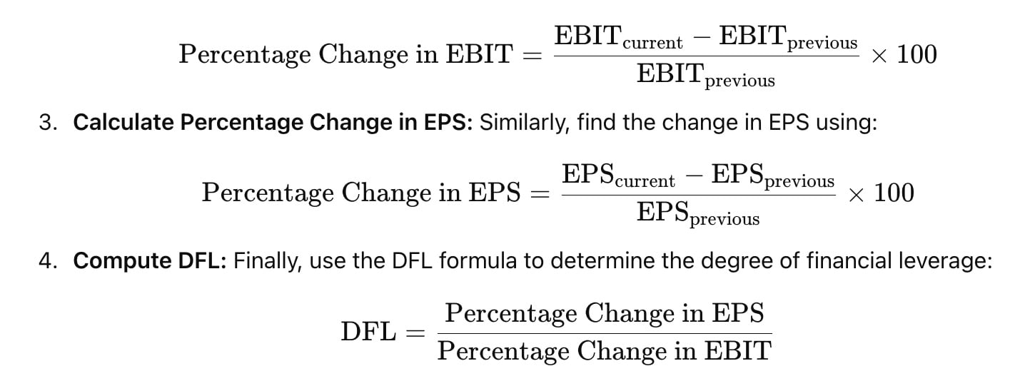 How to Interpret the Degree of Financial Leverage (DFL)